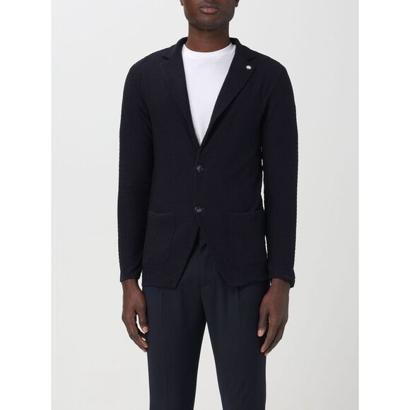 Manuel Ritz | Sweaters | Manuel Ritz Blazer Men Blue | Poshmark